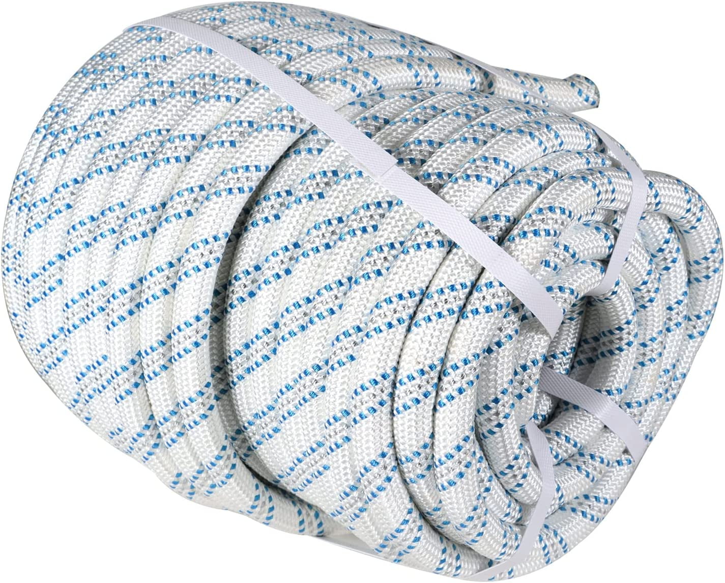 OTTULUR 3/4In x 150FT Arborist Bull Rope Double Braid Polyester Rigging ...