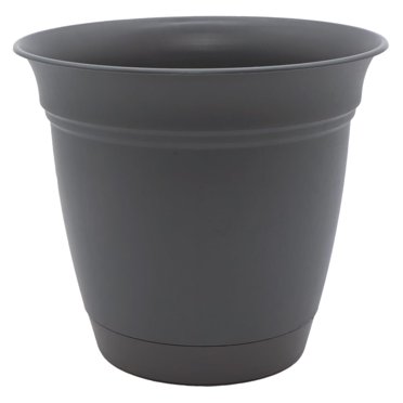 Olly & Rose Embossed Indoor & Outdoor Ceramic Plant Pot Set - Large & Small - Barcelona ...