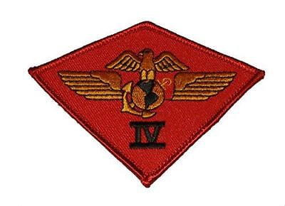 USMC FOURTH IV 4TH MAW MARINE AIRCRAFT WING PATCH RESERVE MARFORRES ...
