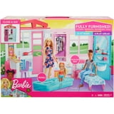 Barbie Estate Playset: Fully Furnished Close & Go House with Play ...