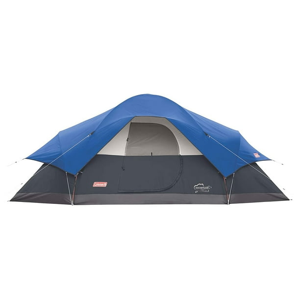 Coleman Red Canyon 8 Person 17 x 10 Foot Outdoor Family Camping Tent ...
