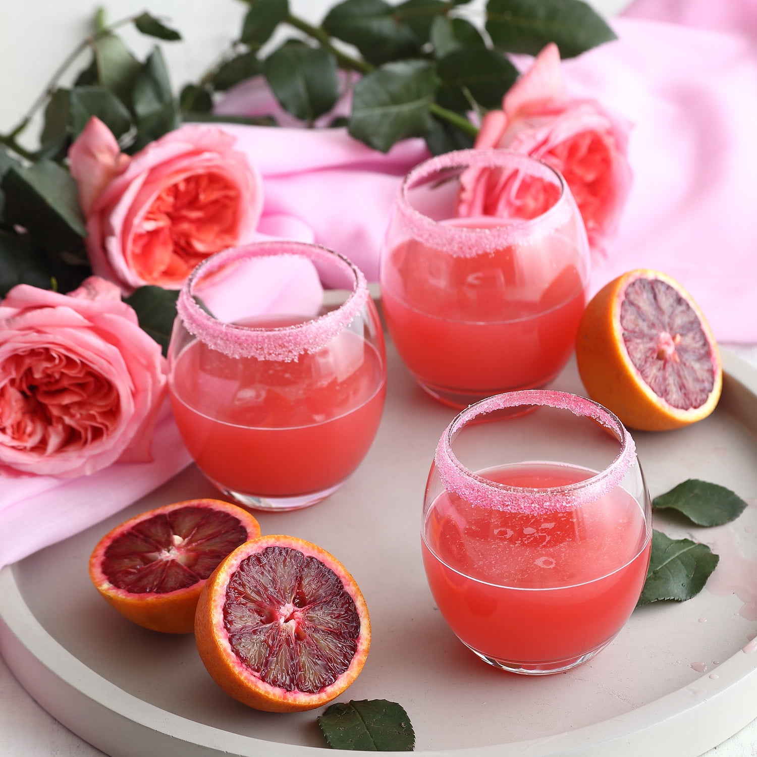 LAV Drinking Glasses Set of 6 - Glass Water and Beverage Tumblers 13.75 ...