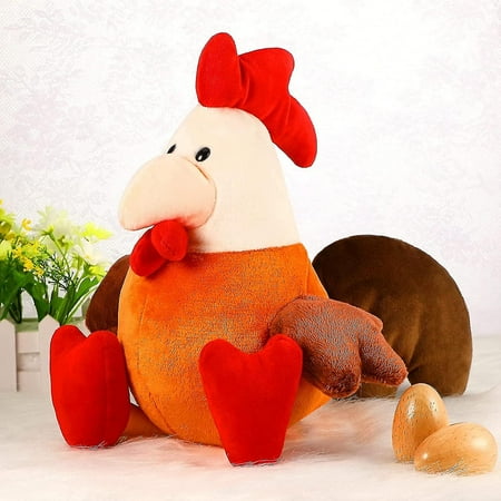 Chicken Stuffed Plush Easter Cute Stuffed Rooster Plushie Chicken ...