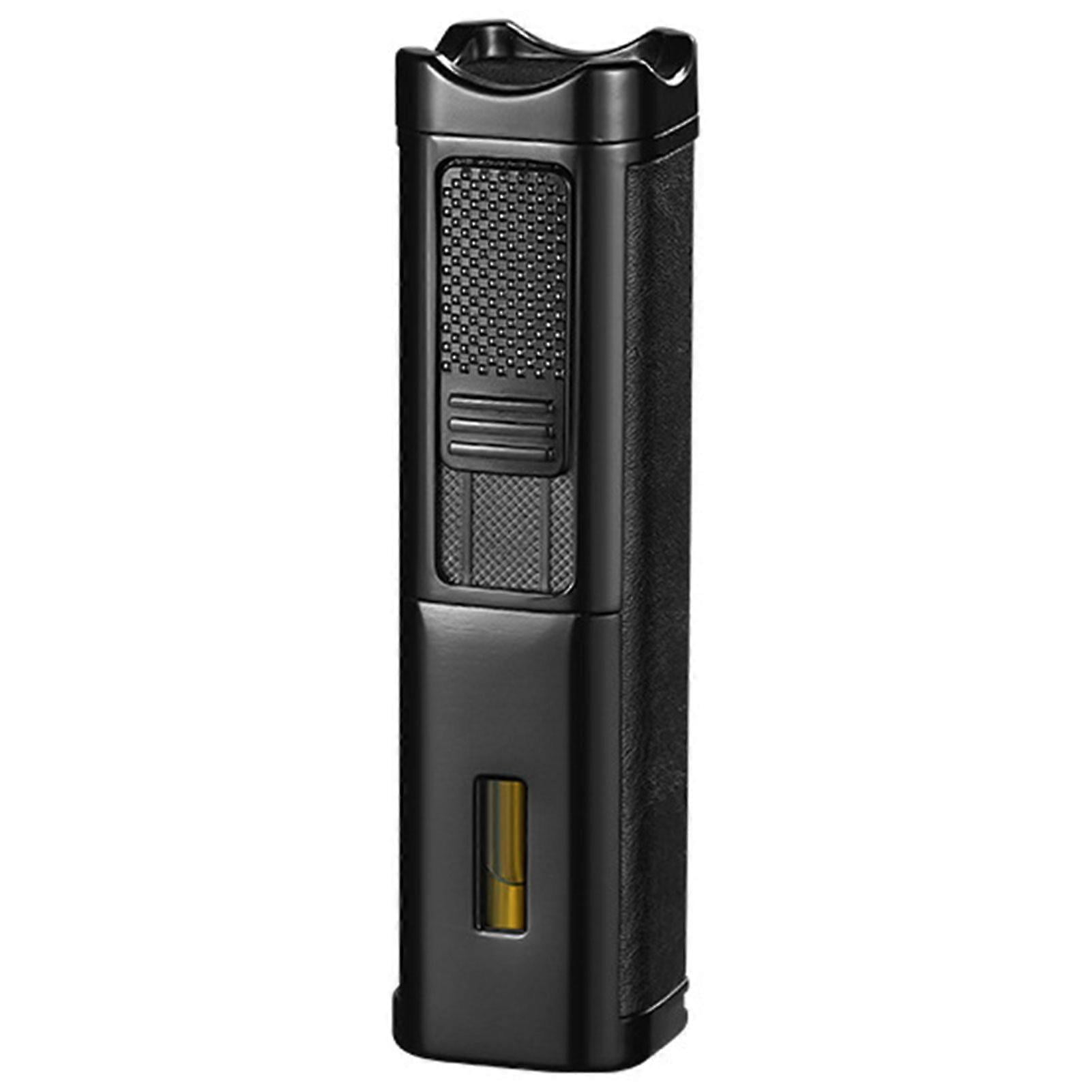 Cigars Lighter with Cigars Cutter Sturdy Refillable Lighters for Indoor ...