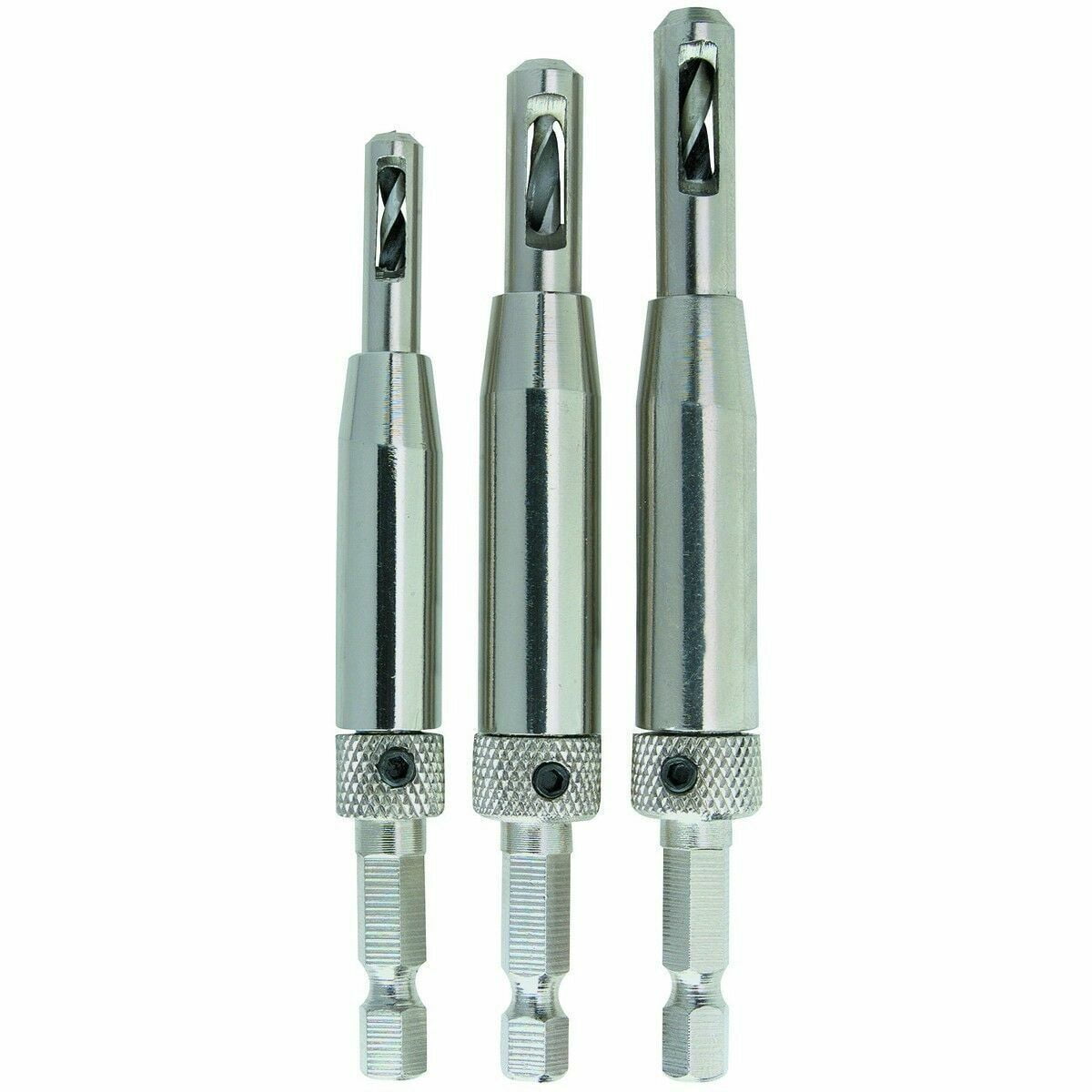 3-Piece Set Vix-Bits Self-Centering Drill Bits 7/64", 9/64", 11/64 ...