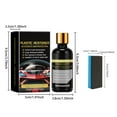 Kchsji Glass Water Oil Film Cleaner 50ml Car Windshield Cleaning Cream ...