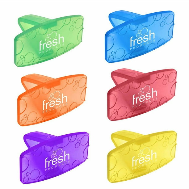 Fresh Products Eco Bowl Clip 2.0 Bathroom Air Freshener Toilet Deodorizer, 6-Pack - Walmart.com