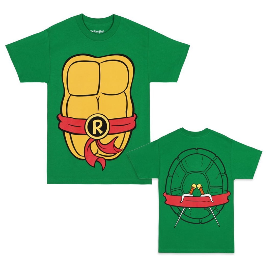 Teenage Mutant Ninja Turtles TMNT Raphael Suit T-Shirt - Walmart.com