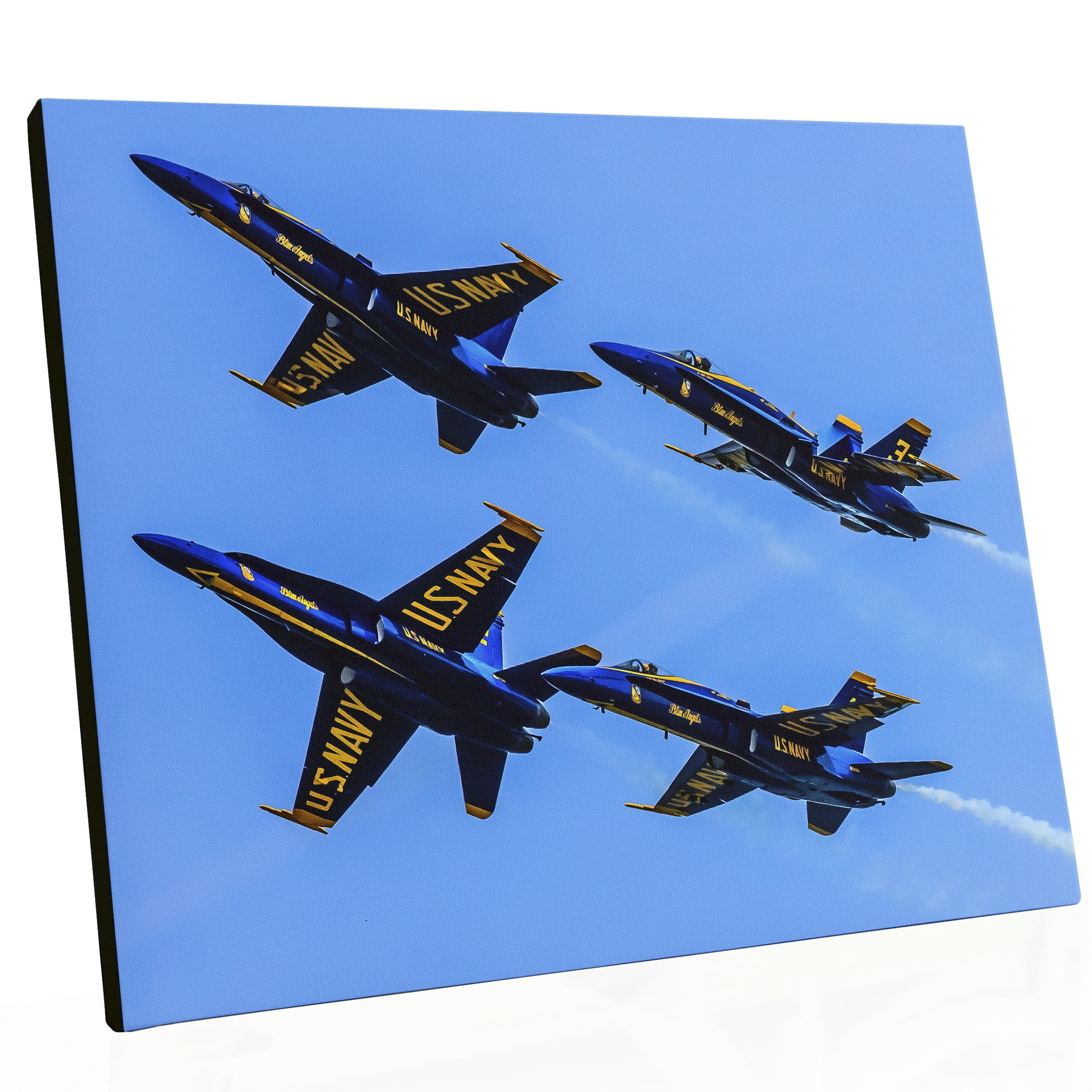 U.S. Navy Blue Angels 20"x24" Stretched Canvas - Walmart.com