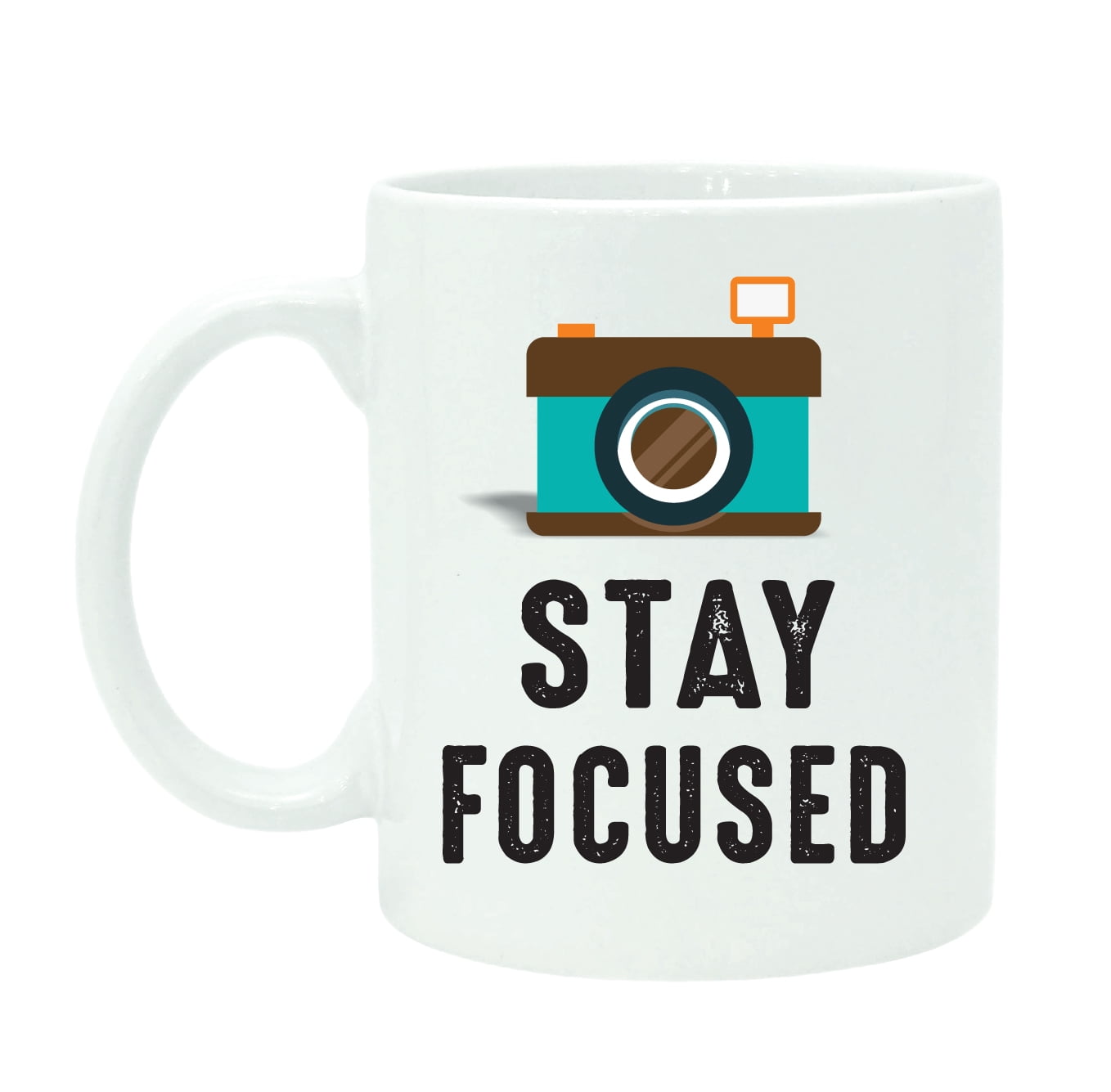 Stay Focused - Motivational Quote Mug - Printed Coffee Mug With Free ...
