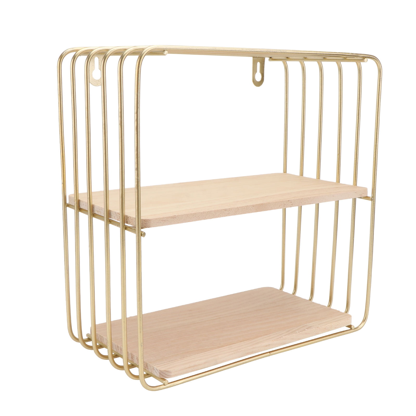 Click here for Kakowely Iron Wall Mount Storage Rack Golden For H... prices
