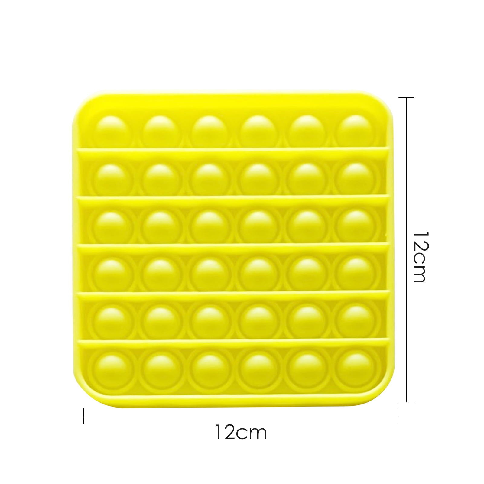 Push Pop Bubble Sensory Round Fidget Toy Stress Reliever Toy | Walmart ...