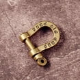 ROZYARD Brass Horse Shoe Closures for Apparel Bags DIY Crafting ...