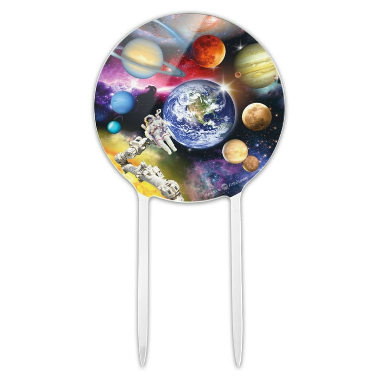 Mars Planet Earth Cake