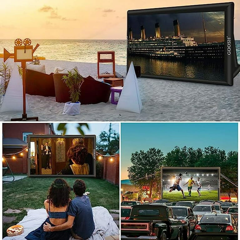 Walmart Outdoor Inflatable Movie Screen ALDI !! Thank You For