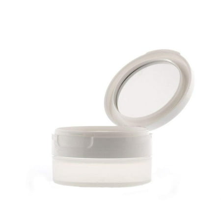 Capacity 35 ml(1.18 oz) Empty Reusable Plastic Loose Powder Compact ...