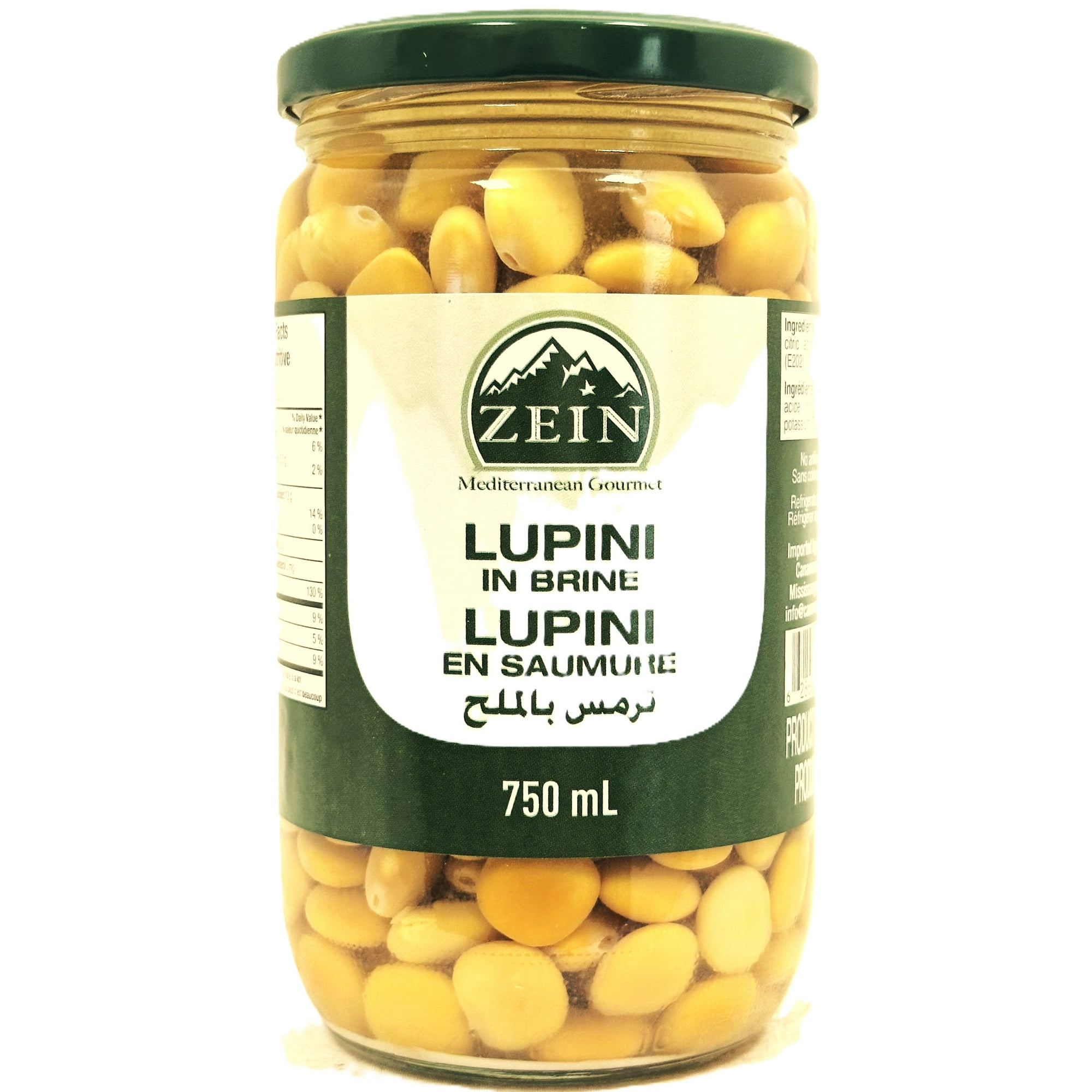Click here for Zein Lupini In Brine 750g 750 Ml prices
