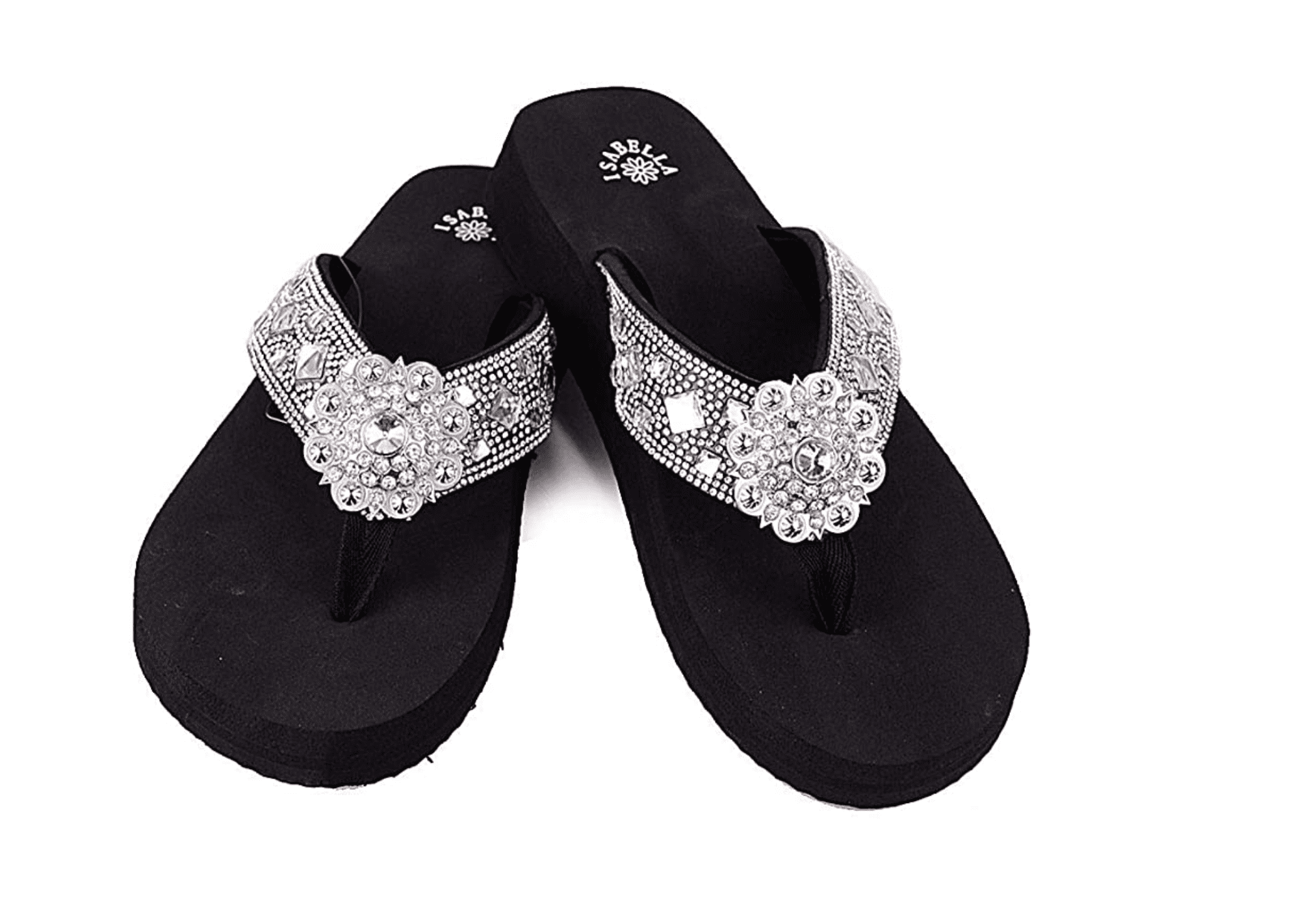 Premium Western Rhinestone Large Sun Floral Concho Blingbling Flip ...