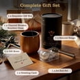 Charred Wooden Glasses, Gifts for Men Old Fashion Drinking Collins Cup ...