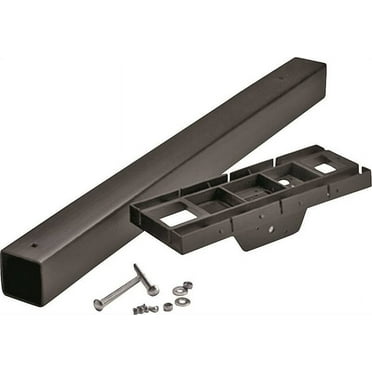 Gibraltar Round Steel Mailbox Post, Black - Design for Lightweight ...