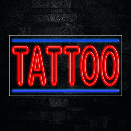 Tattoo LED Neon Sign 33"L x 18"H #31790 - Walmart.com