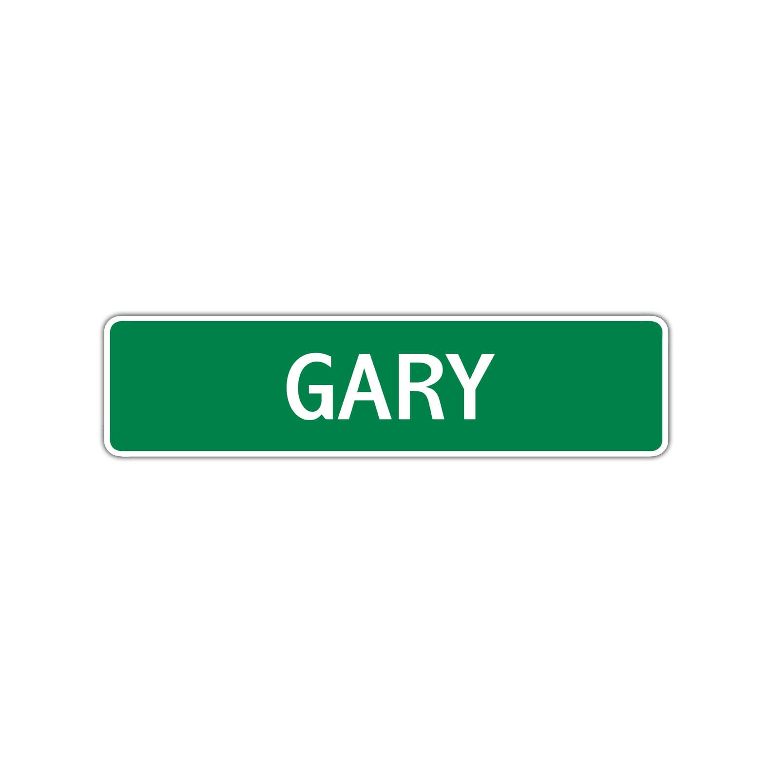 Gary Boys Children Name Letter Printed Label Indoor Outdoor Unique Wall ...