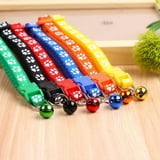 Walmart 10PCS Small Pack Newborn Colored Doggy ID Collars with Bell ...