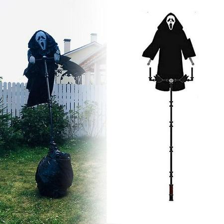 Halloween Scream Scarecrow Decorations,flying Scary Ghostface,hanging ...