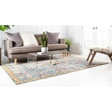 Rugs.com El Paso Collection Rug – 10' x 16' Blue Medium Rug Perfect For ...
