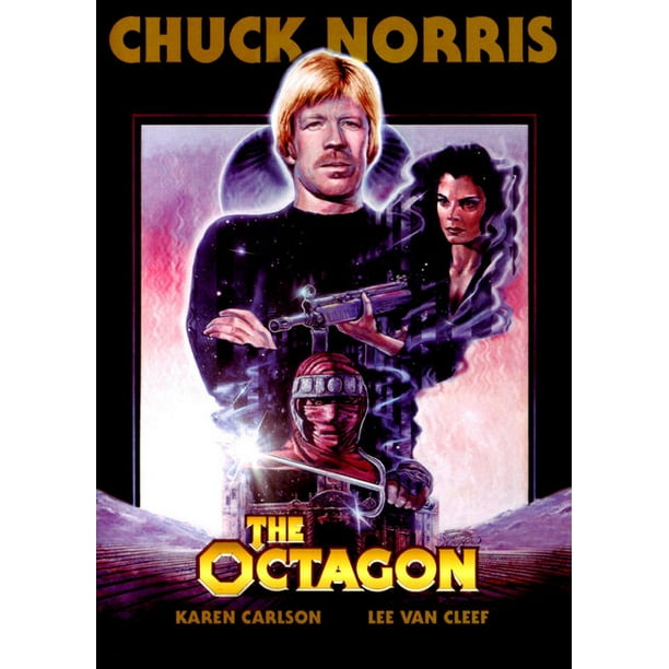 The Octagon Collage Art Movie Poster 24"x36" 24x36 Multi-Color Square ...
