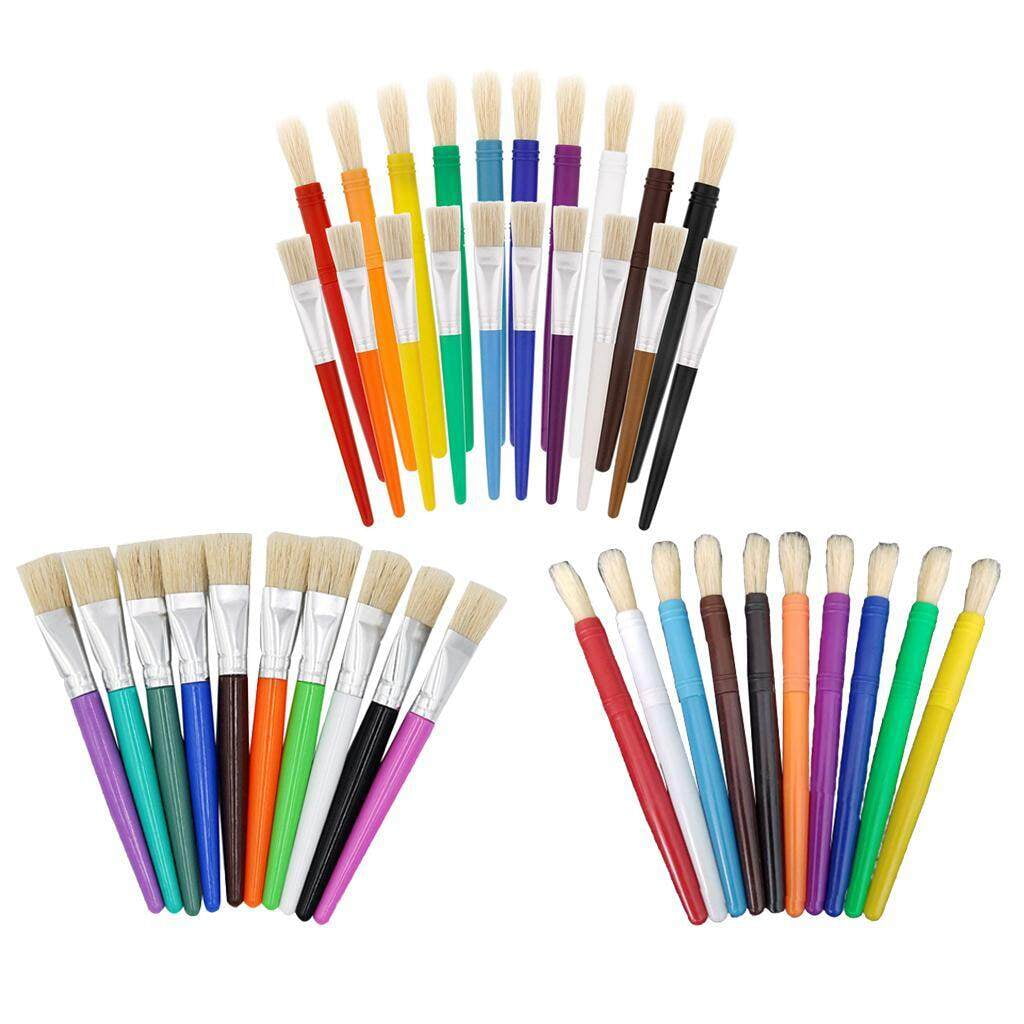 Click here for Mmirethe 10/20pc Kids Paint Brush Watercolor Paint... prices