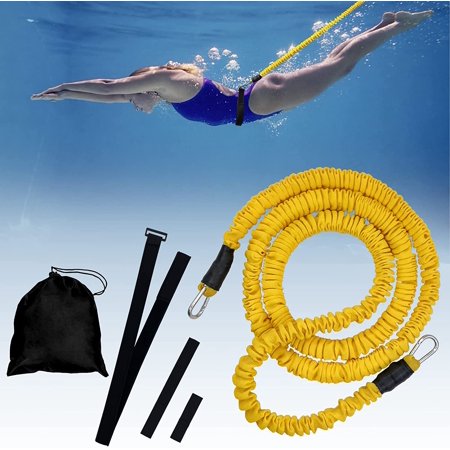 Pool Swim Elastic, Adjustable Swimming Belt for Kids/Adults Swimming ...