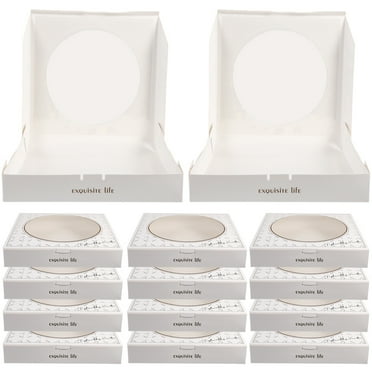 Spec101 Kraft Mini Pizza Boxes, 5 Inch, 10-Pack Bulk Packaging Paper ...