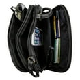 Multisac Zippy Triple Compartment Crossbody Bag for Women - Walmart.com