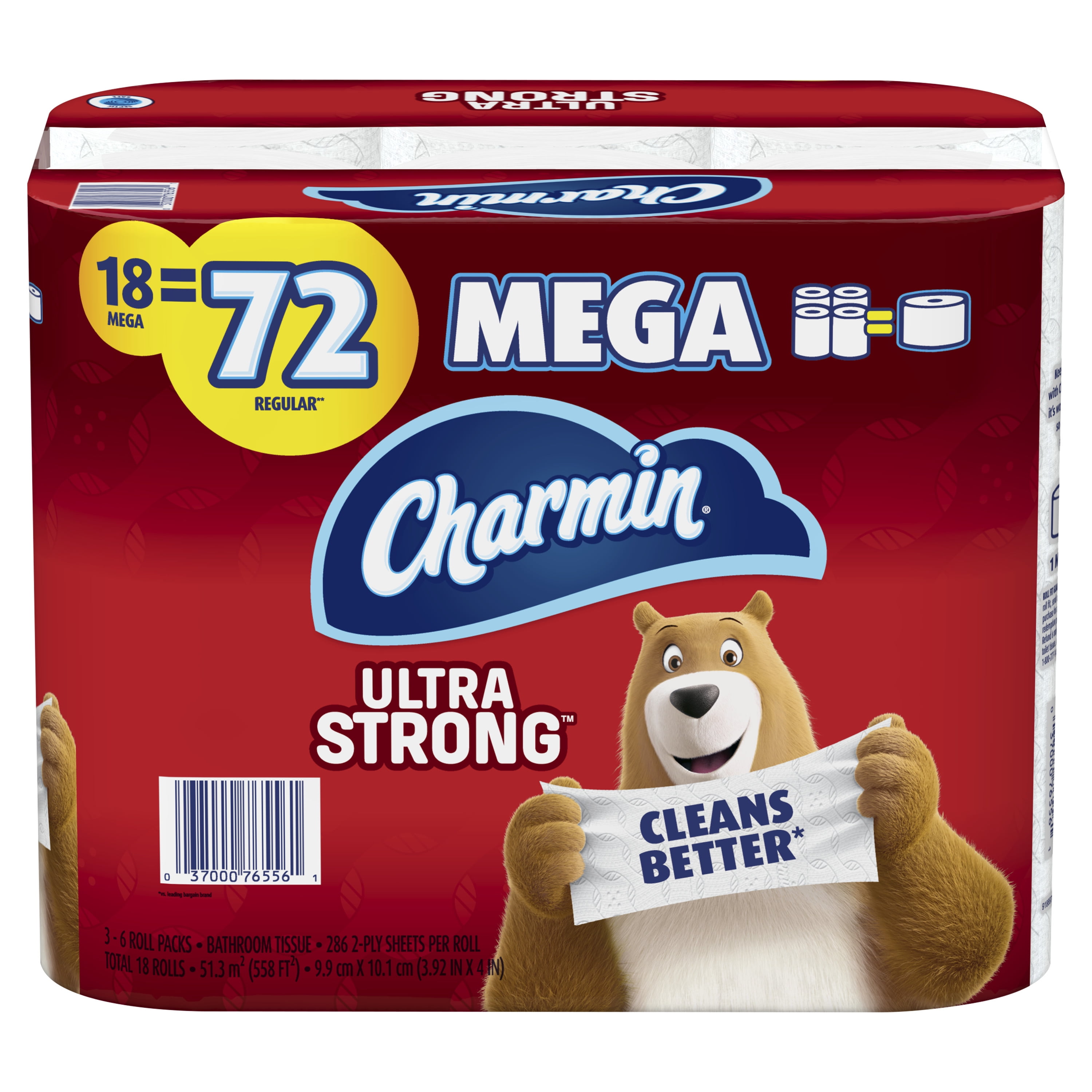 Charmin Ultra Strong Toilet Paper 18 Mega Roll 286 Sheets Per Roll Walmart Walmart charmin-ultra-strong-toilet-paper-18-mega-roll-286-sheets-per-roll-walmart-walmart