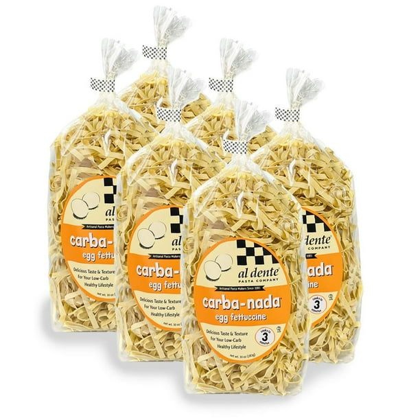 Carba-Nada Reduced Carb Pasta by Al Dente Pasta Company - Egg ...