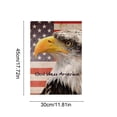 AZXY 4th of July patriotic Garden Flag, Double Sided Printed Vintage ...
