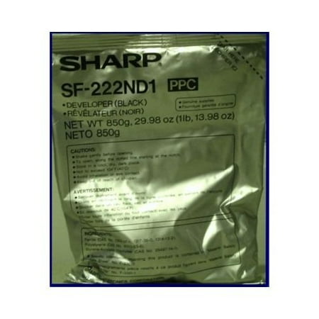 Sharp Black Developer For SF-2022, SF-2024, SF-2022N, SF222ND1 ...
