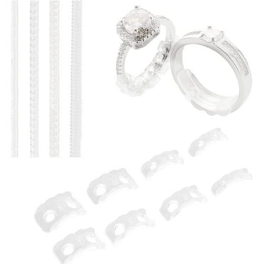 8 Sheets/ 152 Pieces Invisible Ring Sizer Adjuster Ring Spacer Ring ...