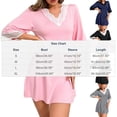 White for Women Fall Summer Short Half Sleeve V Neck Modal Midi Loose ...