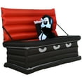 HomCom Halloween Decorations: 2.6' Giant Vampire Coffin, Outdoor LED ...