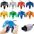 Luxmo Classic N64 Controller, Wired N64 Gamepad Controllers with ...