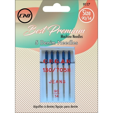 Denim Sewing Machine Needles 5/Pkg-Size 90/14 | Walmart Canada