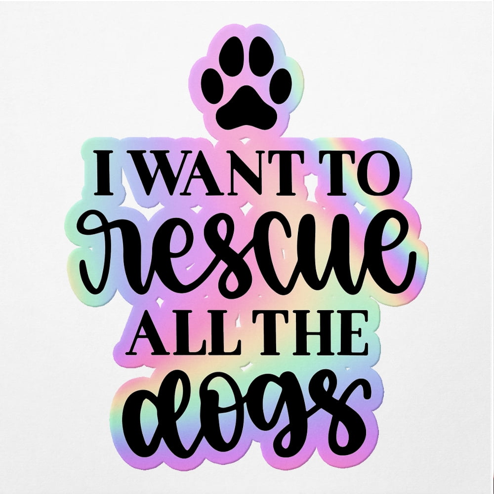 Vinyl Stickers Decals Of I Dogs V3 - Apply On Any Smooth Surfaces ...