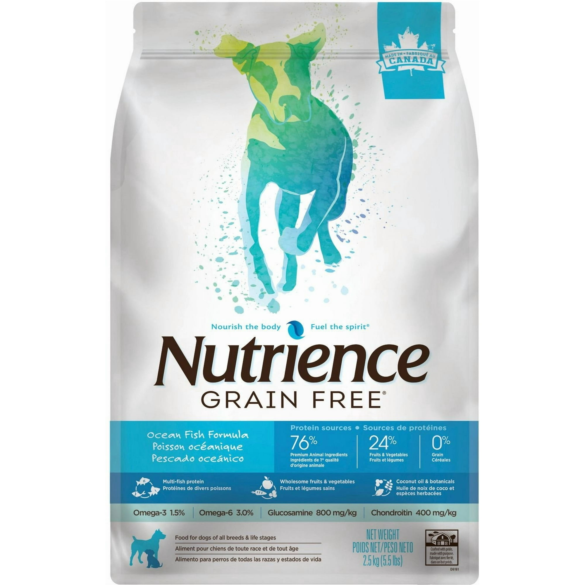 Click here for Nutrience Grain-Free Ocean Fish Dry Dog Food  2.5-... prices