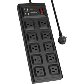 Plugmold Multi Outlet Strip 5 Single 15 Amp Outlets Steel Ivory ...