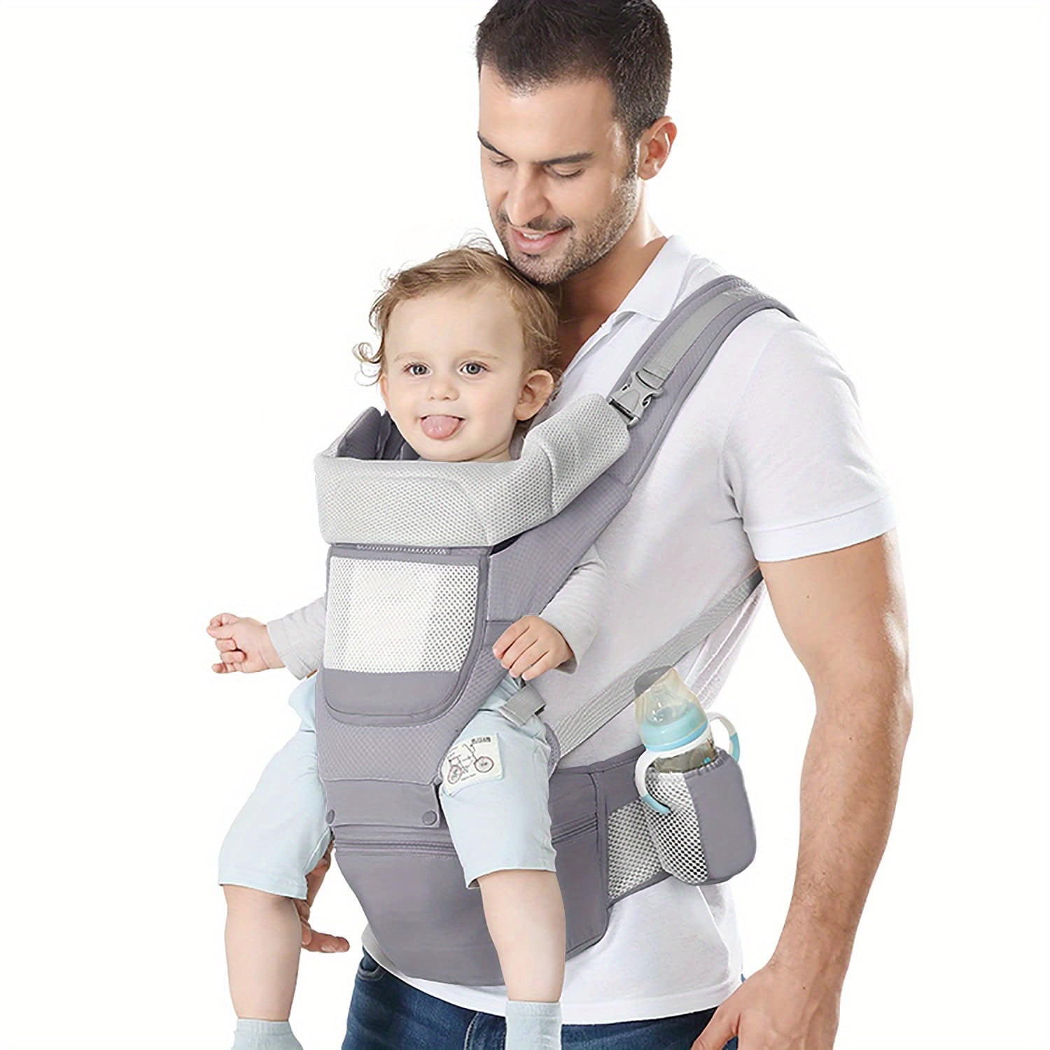 Click here for Grm Baby Baby Carrier Waist Stool  Baby Backpack C... prices