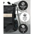 TRAILKICKER Waterproof Drawstring Sports Bag, Gym Backpack with Zipper ...