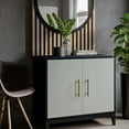 Sango Shagreen 2 Door Cabinet - Black, Stylish and Functional Storage ...