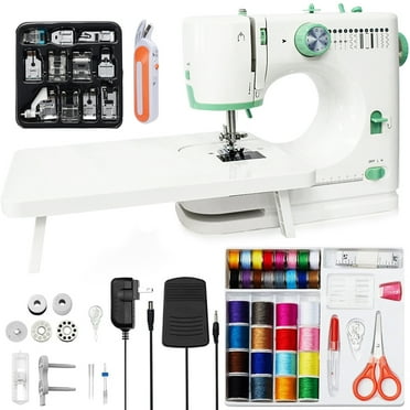 Mini Sewing Machine with Extension Table, Dual Speed Portable Sewing ...